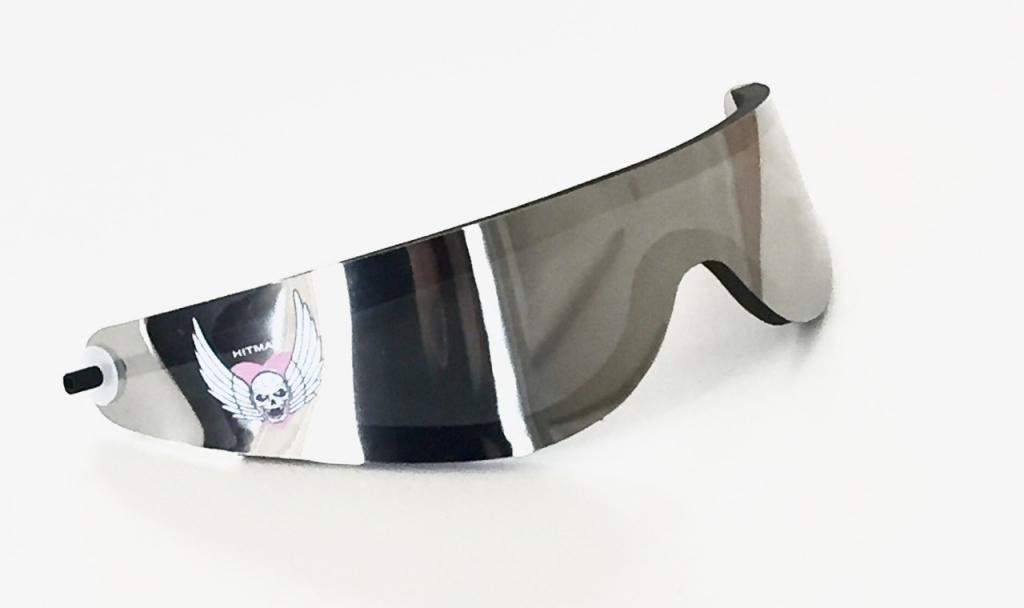 SILVER THROWBACK Autographed Hitman Wrap Around Shades – Bret Hart ...