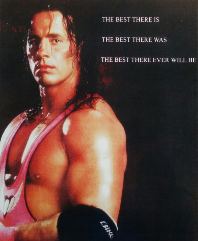 Bret Hitman Hart “Best There Is …. ” AUTOGRAPHED 8X10 – Bret Hart ...