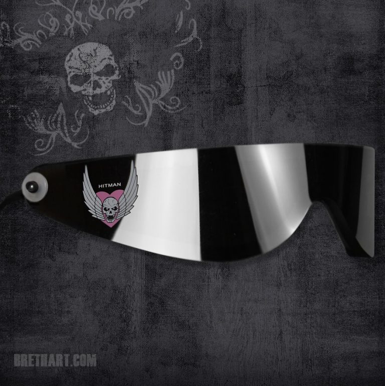 Autographed Vintage Hitman Wrap Around Shades – Bret Hart – Official ...